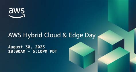 Alexandre Jose On Linkedin Aws Hybrid Cloud And Edge Day 2023 Aws Wherever You Need It In The
