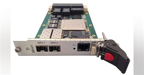 3u Vpx Embedded Computing Ethernet Switch For Radar Sonar And Imaging