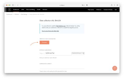 How To Add Form Data To Bitrix Tilda Help Center