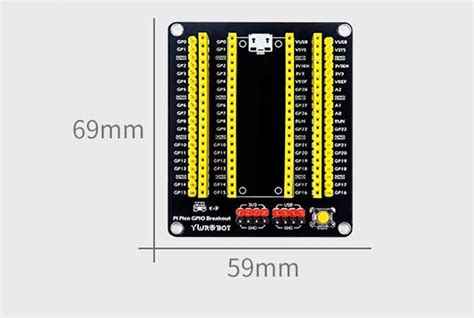 Raspberry Pi Pico Gpio Extends External Sensor Module