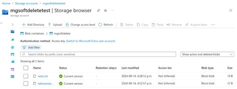 Lessons Learned From Using Azure Versioning And Soft Delete