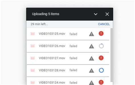 Google Drive Upload Issues Solving Slow Or Failed Uploads