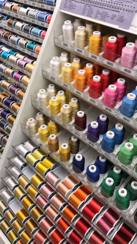 Machine Embroidery Thread Assortment