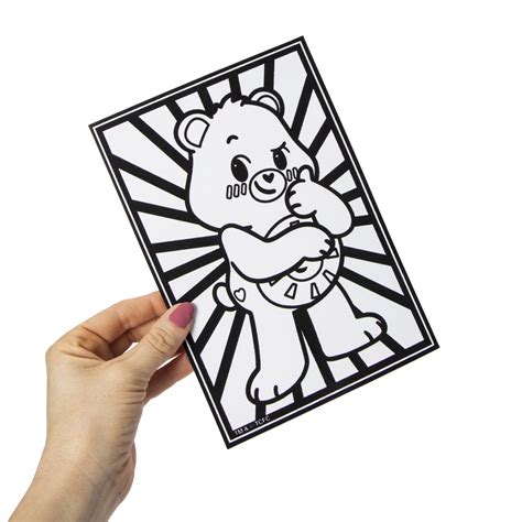Halloween Care Bears Coloring Pages 2025