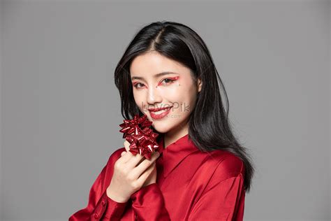 크리 에이 티브 크리스마스 메이크업 뷰티 사진 무료 다운로드 Lovepik