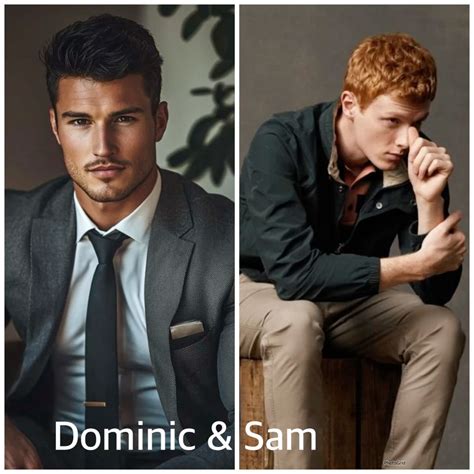 Dominic Bommer And Sam Landon In 2025 Straight Guys Mm Romance Romance Novels