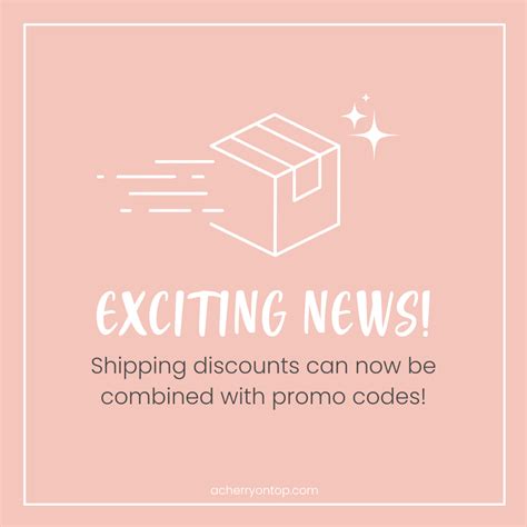 New Shipping Discount Program The Cherry Blog