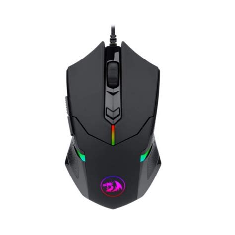 Mouse Gamer Redragon Centrophorus M601 Ergonómico 6 Botones Con Pesas