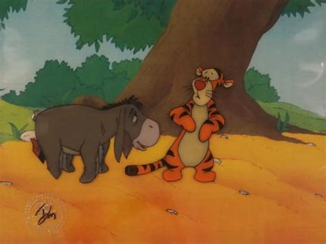 Winnie The Pooh Production Cel Id Octwinnie17537 Van Eaton Galleries