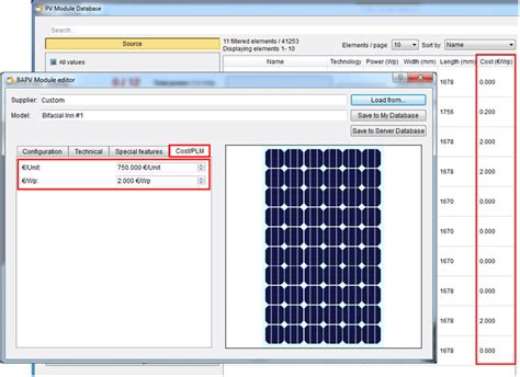 Improved Database Of Pv Modules Download Scientific Diagram