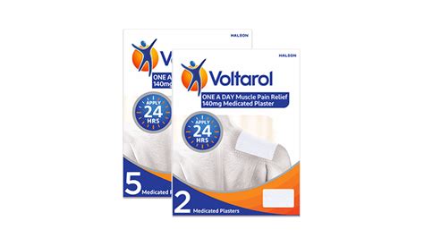 Voltarol Medicated Plasters For Pain Relief Voltarol