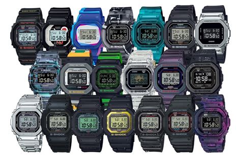 Oceanus Model Lineup Casio Watches