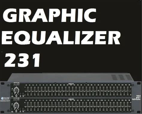 Eq Graphic Equalizer 231 High Quality Eq Graphic Equalizer 231 On