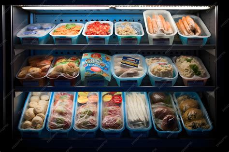 Premium Ai Image Frozen Food Storage Solutions