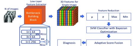 The Proposed Pneumonia Diagnosis System Depicting Feature Extraction