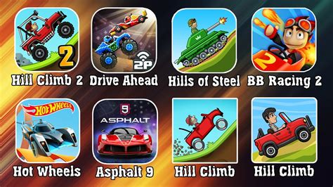 Сборник игры гонки - Хилл Климб Рейсинг 1-2-Плагиат, Драйв Ахед, Хилс ...