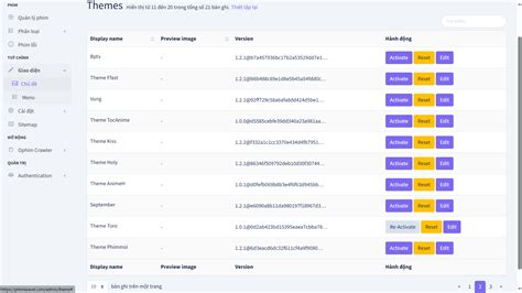 Php Laravel Mysql Bản Full 20 Themes Share Code Web Phim Giống