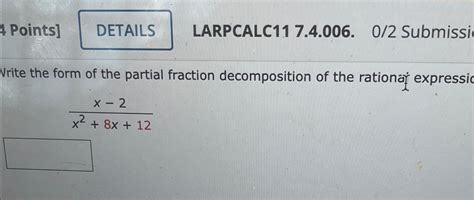 Solved 4 ﻿points Larpcalc11 74006 02 ﻿submissiwrite The