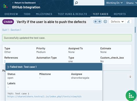 Integrate With Github Testrail V