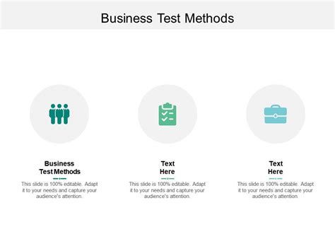 Business Test Methods Ppt Powerpoint Presentation Outline Rules Cpb Presentation Graphics