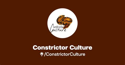 Constrictor Culture Instagram Linktree