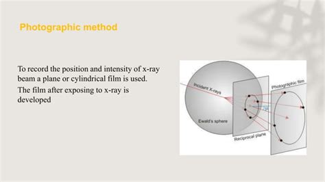 X Ray Crystallography And Diffraction Pptx