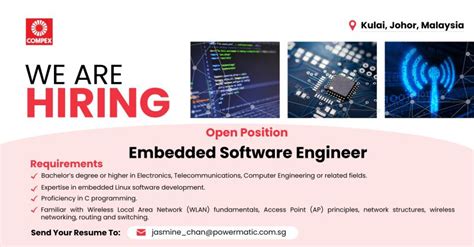 Hiring Wearehiring Compex Compexsystems Compexwifi Embeddedsoftwareengineer