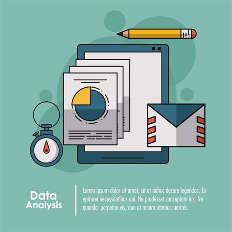 Premium Vector Data Analysis Infographic Concept