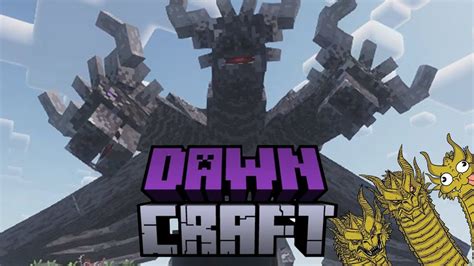 Minecraft Mod Dawncraft Dragon Lord Boss Fight Dawncraft Youtube