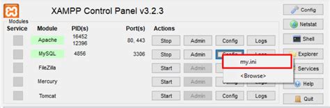Nodejs How To Increase The Redo Log Size Using Innodblogfilesize