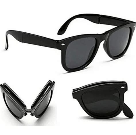 Black Foldable Sunglasses At ₹ 80piece In Karauli Id 2852929807891
