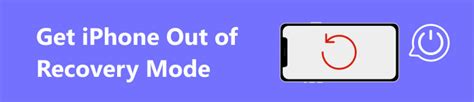 Best Ways To Get IPhone Out Of Recovery Mode