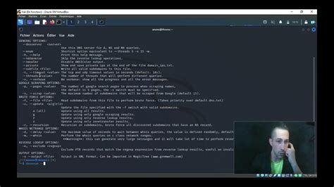 Hackmania Kali Linux Outils Dnsenum Youtube
