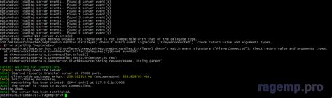 Ошибка Redage V3 Ragemp Pro Все для Ragemp Gta 5 готовые сервера статьи моды стол