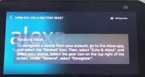 How To Reset Your Amazon Echo Show