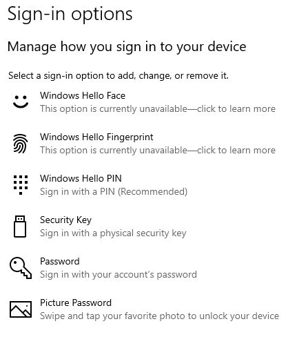 Windows PIN Revamped Computer Repair Blog