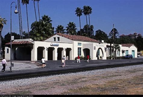 Atchison Topeka And Santa Fe Atsf Passenger Station At Pasadena