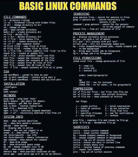 basic linux commands r linuxmemes