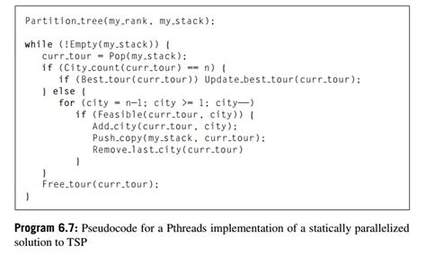 A Static Parallelization Of Tree Search Using Pthreads