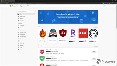 Microsoft S Redesigned Edge Add Ons Page Is Now Live For All Users Technology News Nsane Forums