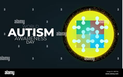 World Autism Awareness Day Support Education And Inclusion Stock