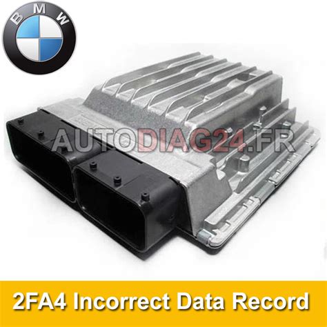 Réparation Bmw Msd80 Msd81 2fa4 Incorrect Data Record