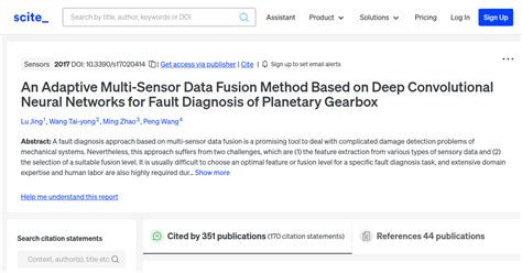 An Adaptive Multi Sensor Data Fusion Method Based On Deep Convolutional