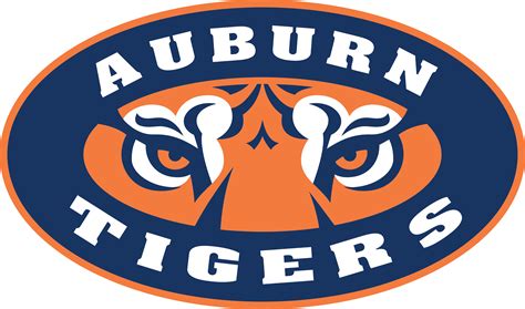 Oval Auburn Tigers Logo T Rex Mugs And More