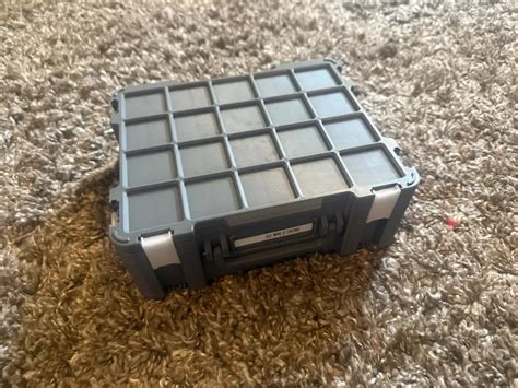 Gridfinity Halfinity Stackable Storage Box Remixed By Dalton Pearson Makerworld Download Free