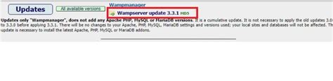 how to update wampserver to latest version techdirectarchive