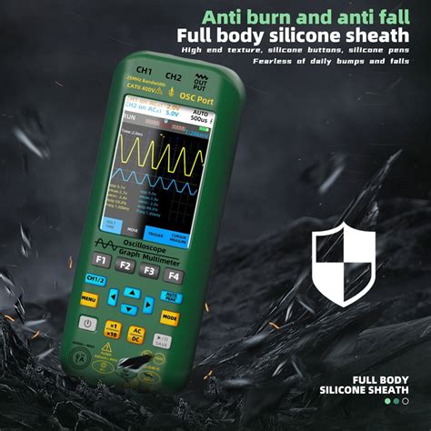 Oscilloscope Handheld Source Rate With Source 3 98 Inch On Off Buzzer View Function 25mhz 250msa