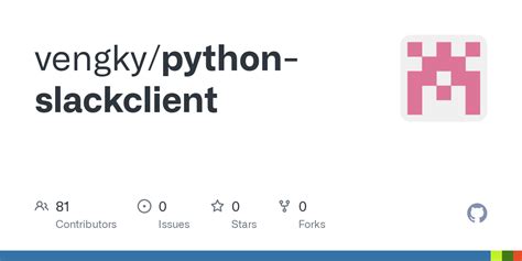 Github Vengkypython Slackclient