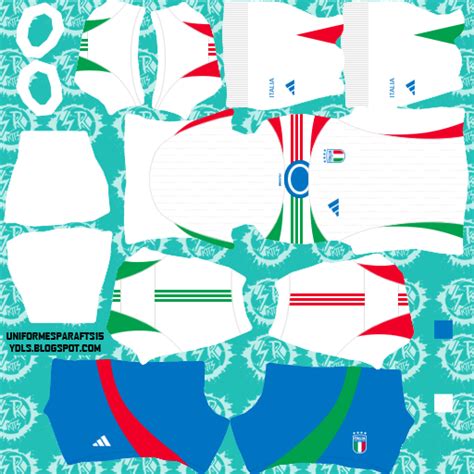 Kits Uniformes Para Fts 15 Y Dream League Soccer Kits Uniformes Selección De Italia Eurocopa