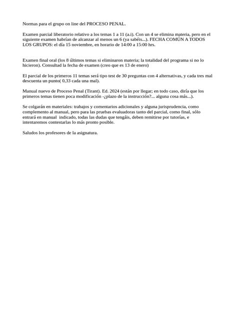 Normas Procesal Penal On Line 1 Pdf